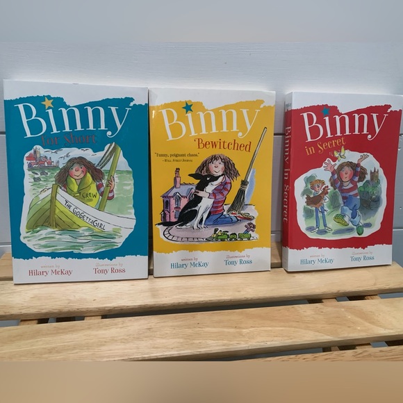 Chronicle Books | Other | The Binny Collection By Hilary Mckay | Poshmark